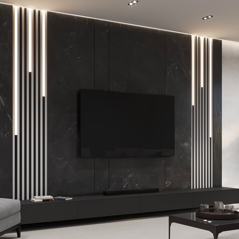 Lamellen Beleuchtung